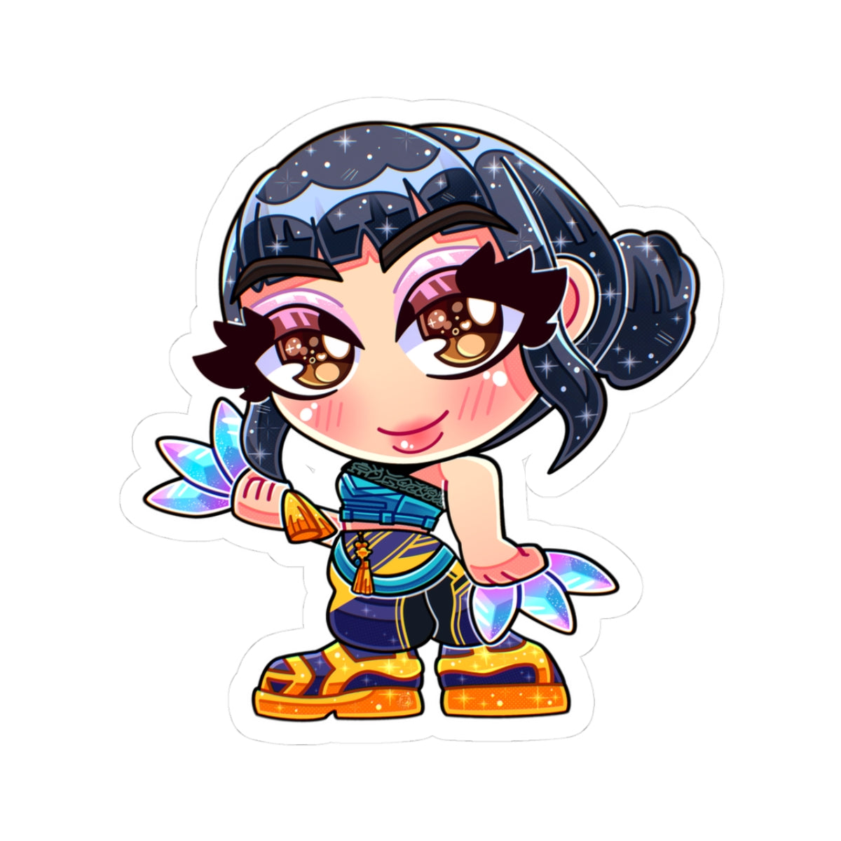 Chibi Zoey Sticker – Kawaii Shirt