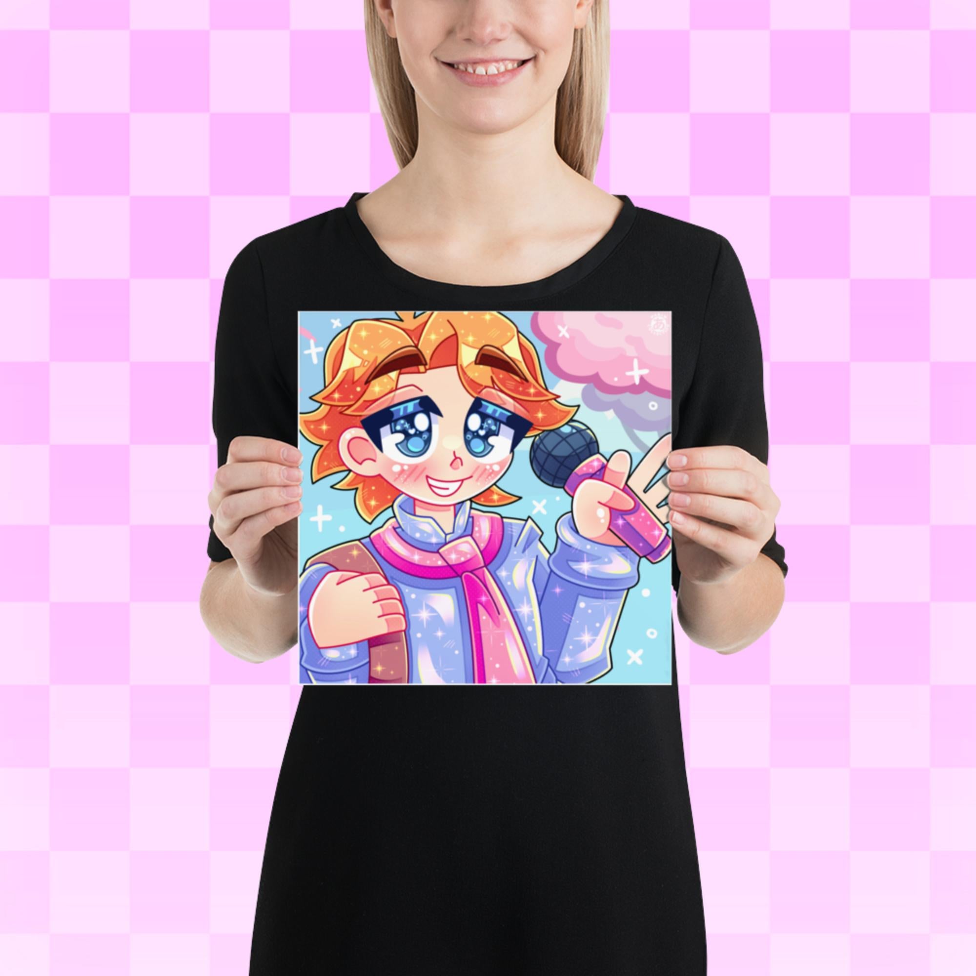 Senpai FNF Poster – Kawaii Shirt